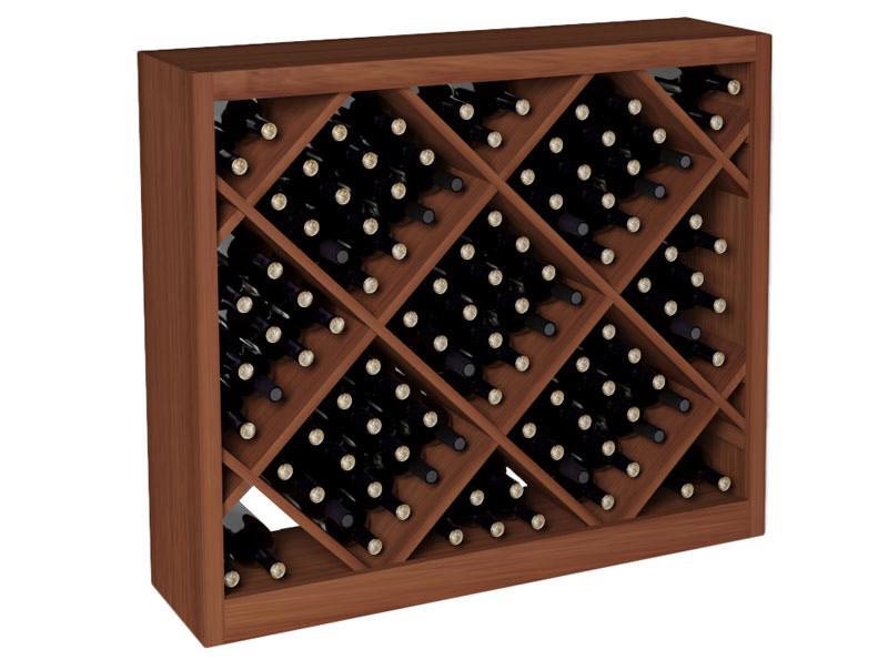 10 Column Diamond Rack | Vigilant - #1 in Wine Cellars & Humidors