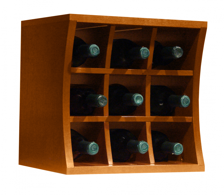Concave Wine Cube with Cubbie Insert - Vigilant Inc. | #1 in Wine ...