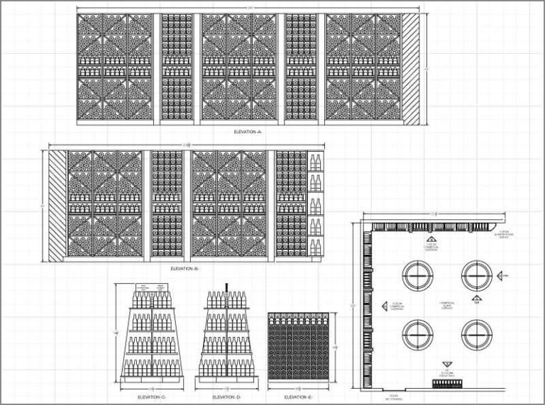 Sample Plans - Vigilant Inc. | #1 in Wine Cellars, Wine Racks, & Cigar ...