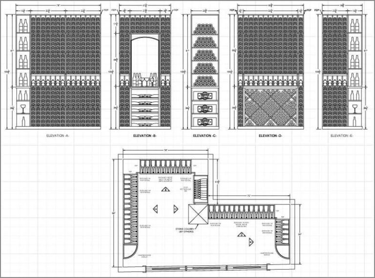 Sample Plans - Vigilant Inc. | #1 in Wine Cellars, Wine Racks, & Cigar ...