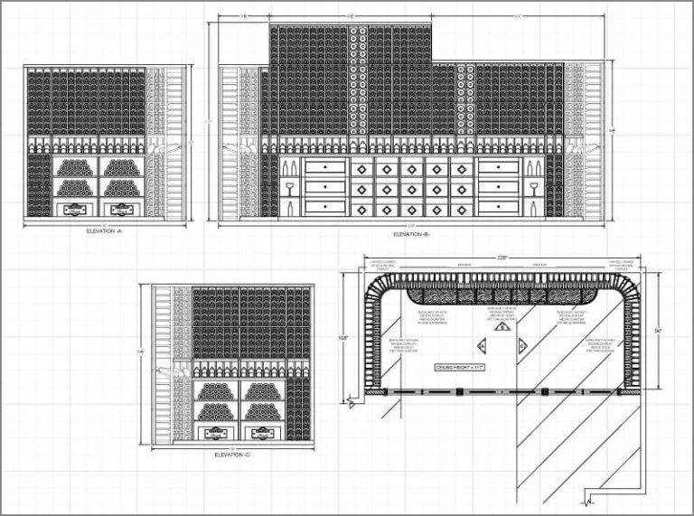 Sample Plans - #1 in Wine Cellars, Wine Racks, & Cigar Humidors ...
